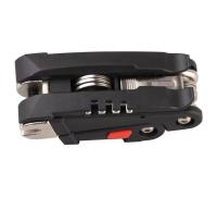 China 18-in-1 Bicycle Repair Tools Set Hexagon Screwdriver Wrench Hex Spoke Chain Removal Tool Essential Bike 280g for sale