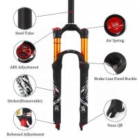 China Carbon-Material MTB Bicycle Air Shock Forks for 26/27.5/29 Inch BMX Bicycles at 2024 for sale