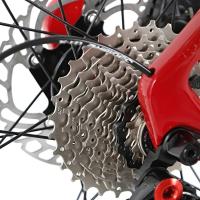 China TWITTER Off-road Carbon Pedals 24 Speed Road Bike with Disc Brakes and Carbon Fibre Frame for sale