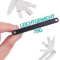 China Upgrade Your Bike with Our Silver Multi-Function Hexagonal Screwdriver and Wrench Set for sale