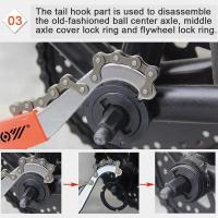 China Professional Cycling Repair Tool Durable Chain Spanner Whip and Bottom Bracket Repair for sale