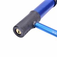 China High Safety Black Red Bicycle U Lock Chain for Motorcycle Cycling Cable Lock JWA Ulock for sale