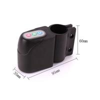 China 110db Wireless Remote Control Vibration Alarm for Bicycle Anti-theft Protection System for sale