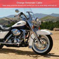 China 110dB Vibration Alarm Bicycle Motorcycle Lock for Anti-theft Waterproof Security for sale
