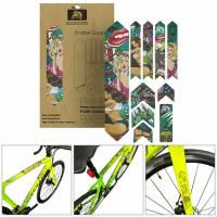 China PVC Bike Stickers for Anti-slip MTB Frame Protection and Customized Road Bike Design for sale