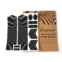 China 2021 ENLEE Reflective Fork Stickers MTB Road Bike/Scooter 3D Protective Film Bike Accessories for sale