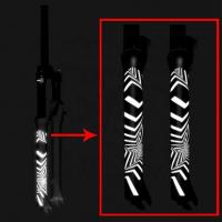 China 2021 ENLEE Reflective Fork Stickers MTB Road Bike/Scooter 3D Protective Film Bike Accessories for sale