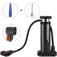 China Delivery Time 7-15 Days Mini Bicycle Repair Kit with Schrader Valve and Gauge Foot Pump for sale
