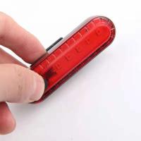 China Customized Logo Rear Lamp Light Luces De Bicicletas Waterproof Bicycle Tail Light for sale