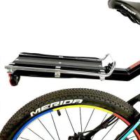 China Iron Tube Trunk Mount Bicycle Carrier Lightweight Rack for Sedan Outdoor Travel 985g for sale
