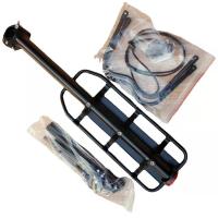 China Iron Tube Trunk Mount Bicycle Carrier Lightweight Rack for Sedan Outdoor Travel 985g for sale