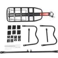 China Iron Tube Trunk Mount Bicycle Carrier Lightweight Rack for Sedan Outdoor Travel 985g for sale