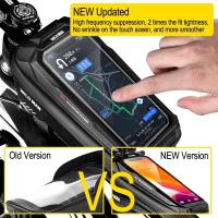 China Waterproof 6.6in Phone Case Touchscreen Bag for MTB Pack 1L Capacity Bicycle Accessories for sale