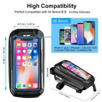 China Waterproof 6.6in Phone Case Touchscreen Bag for MTB Pack 1L Capacity Bicycle Accessories for sale