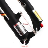 China 24-28 inch MTB Bicycle Air Shock Forks Suspension Brake Forks for 700c Steerer length 220m for sale