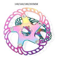 China BMX RAINBOW 2021 Full CNC Road Bike Brake Disc 140/160/180/203mm Quick Cool Down for sale