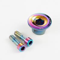 China Category CRANK 2021 Colorful Aluminum Bike Parts M18/M20 MTB Crankset Cover Screw for sale