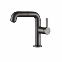 China Hot Cold Water Basin Mixer Faucet 183mm Brusher Rose Gold/Black Orin OR1192311 for sale