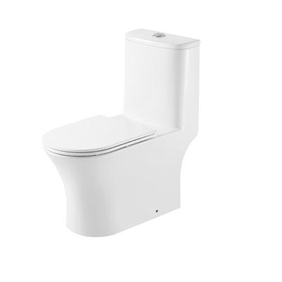 China PP One Piece Toilets Water Efficient Commode Toilet Durable 370x695x760mm OR8211 for sale