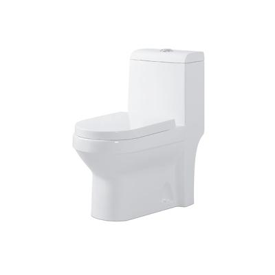 China Universal One Piece Toilets White One Piece Commodes 725x375x790mm Orin ORON-818B for sale