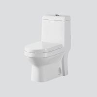China White One Piece Ceramic Toilet PP Toilet Sanitary Wares 370x700x800mm Orin ORA2109 for sale