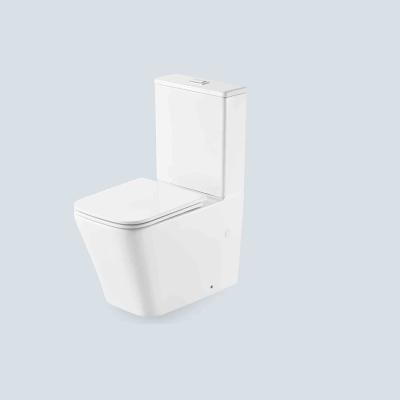 China Dual Flush P Trap Toilets 355x630x820mm 2 Piece WC Compact Orin OR8317 for sale
