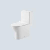 China Dual Flush Two Piece Water Closet 375x635x775mm S Trap Toilets Compact Orin OR8334 for sale
