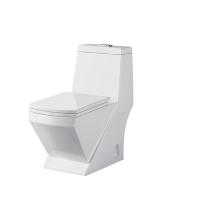China PP One Piece Water Closet 360x700x750mm Double Flush Toilet Mildew Resistant for sale
