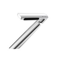 China Fingerprint Resistant Chrome Mixer Taps 157mm Water Mixer Tap For Bathroom for sale