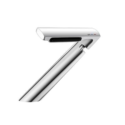 China Fingerprint Resistant Chrome Mixer Taps 157mm Water Mixer Tap For Bathroom for sale