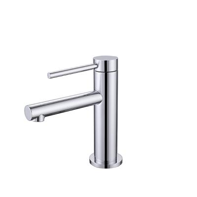 China Chrome Basin Mixer Faucet 167.7mm Hot And Cold Basin Tap Orin OR9081YC for sale