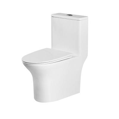 China Mildew Resistant One Piece Toilets 375x665x760mm One Piece Toilet Closet For Bathroom for sale