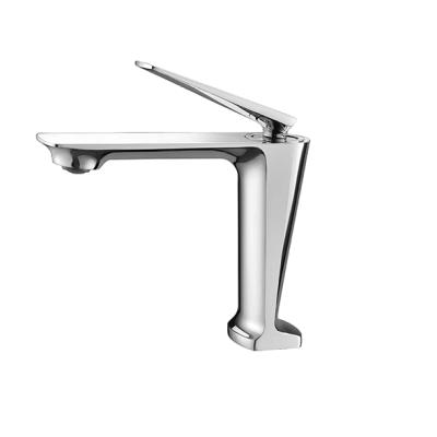 China 166.96mm Modern Sink Faucets Fingerprint Resistant Hot And Cold Basin Taps Orin OR16001-1 for sale