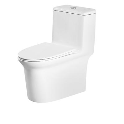 China Durable Siphonic One Piece Toilet UF Double Flush Toilet 390x710x740mm OR82104 for sale