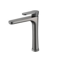 China Wear Resistant Basin Mixer Faucet 288mm Bathroom Basin Mixer Tap Gun Grey Orin ORMP345 for sale