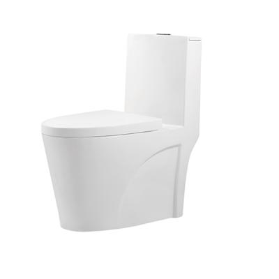 China Rimless One Piece Toilets 400x680x780mm P Trap WC White Orin OR8237 for sale