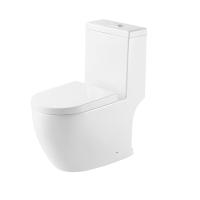 China White Dual Flush One Piece Toilet 370x695x815mm S Trap Water Closet Compact Orin OR8215 for sale
