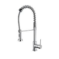 China Modern Hot Cold Kitchen Tap Chrome Kitchen Mixer Faucet 550mm Orin OR56056 for sale