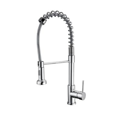 China Modern Hot Cold Kitchen Tap Chrome Kitchen Mixer Faucet 550mm Orin OR56056 for sale