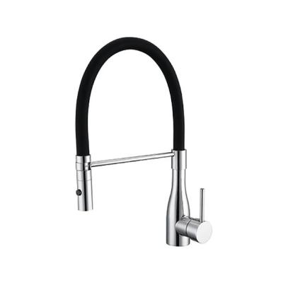 China 425mm Basin Mixer Faucet Modern Chrome Basin Mixer Taps Black Orin OR56B55 for sale