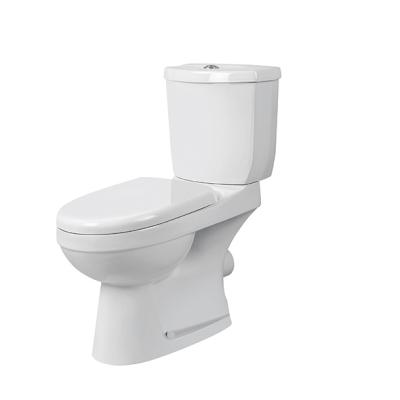 China White Two Piece Toilets S Trap Washdown Closet 380x670x740mm Orin ORE5022 for sale