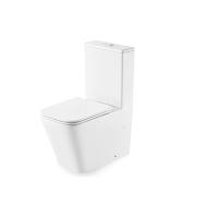 China Small Two Piece Toilets PP / UF P Trap Toilet Bowl Toilets For Bathroom for sale