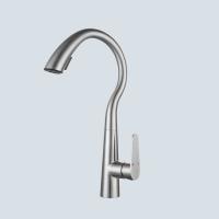 China Chrome Bathroom Sanitary Wares Hot Cold Kitchen Mixer Faucet 430mm Orin ORSS1555508 for sale