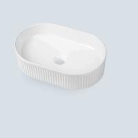 China Ceramic Bathroom Sanitary Wares Oval Basin With No Overflow Orin OR8414 for sale