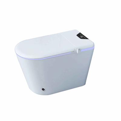 China Water Efficient White Smart Toilet Low Noise Remote Control Toilets 405x700x460mm Orin ORW02 for sale