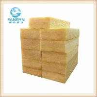 China Glass Wool Batts Insulation Plate / Sheet / Panel Thermal Insulation Sound Absorption for sale