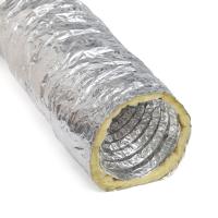 China 10 M Length Acoustic Flexible Air Duct For 4