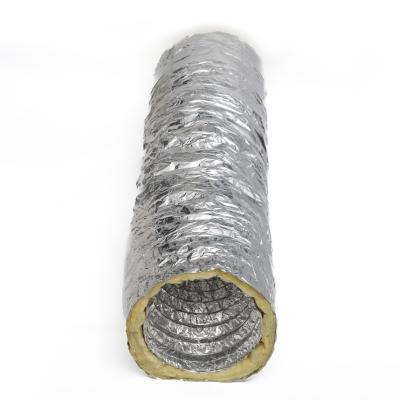 China Sound-Reducing Multi-Layer Flexible HVAC Duct with -30 to +250°C Temperature Range and 30 m/s Air Flow Velocity for sale