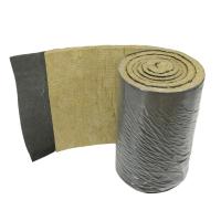 China FANRYN Rock Wool Blanket with Black Tissue Facing – Class A1 Fire Resistance and 0.044 W/mK Thermal Conductivity for Superior Insulation for sale