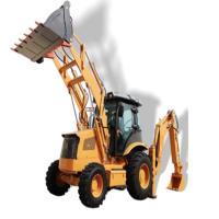 China Front End Portable 6 Ton 4wd 100hp Wheel Backhoe Loader Heavy Construction Machinery With 74kw Engine For Farm for sale